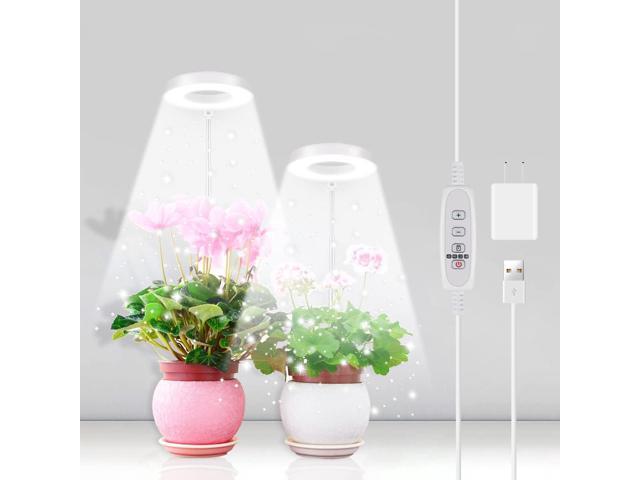 Click here for 2 Pack Halo Plant Grow Light  6000K White LED Full... prices