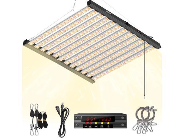 Click here for SZHLUX 800W LED Grow Light 7×7ft with Timer and Te... prices