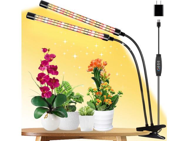 Click here for Upgraded LPMZMBL 2 Heads Full Spectrum Plant Grow... prices