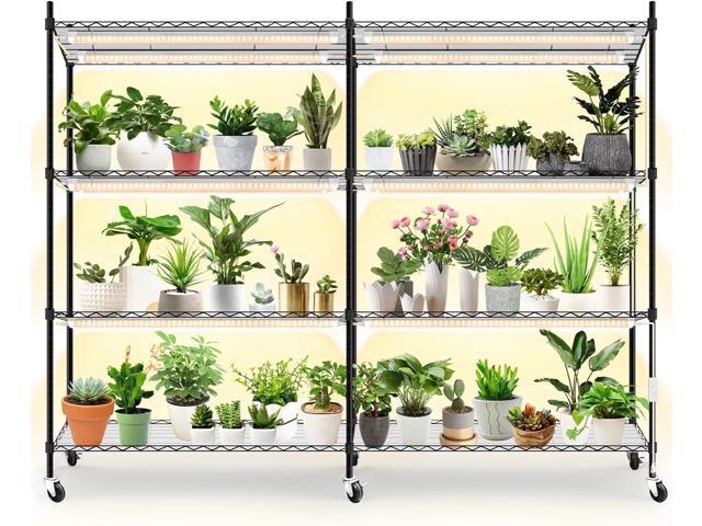 Click here for Plant Shelf with Grow Light  4-Tier Large Grow Lig... prices