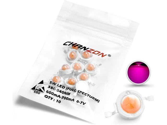 Click here for CHANZON 10 pcs High Power Led Chip 5W Full Spectru... prices