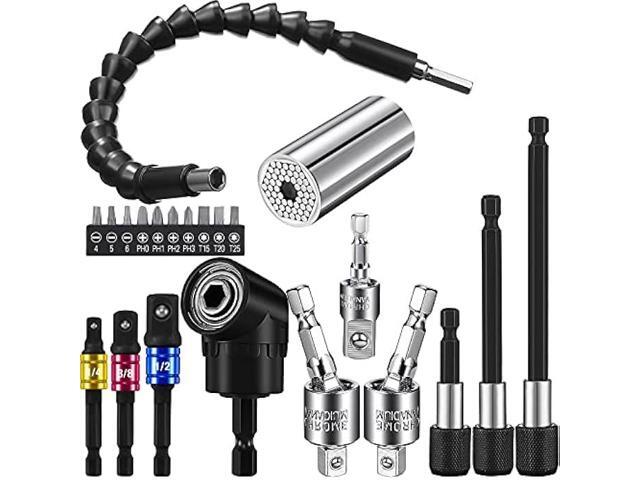 Click here for Mudder 22 Pcs Flexible Drill Bit Extension Set Hex... prices