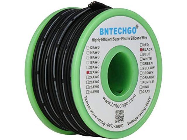 Click here for BNTECHGO 22 Gauge Silicone Ribbon Cable Flexible 3... prices