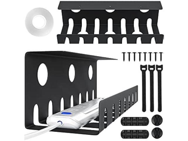 Click here for 2 Pack Under Desk Cable Management Tray  Metal Cab... prices