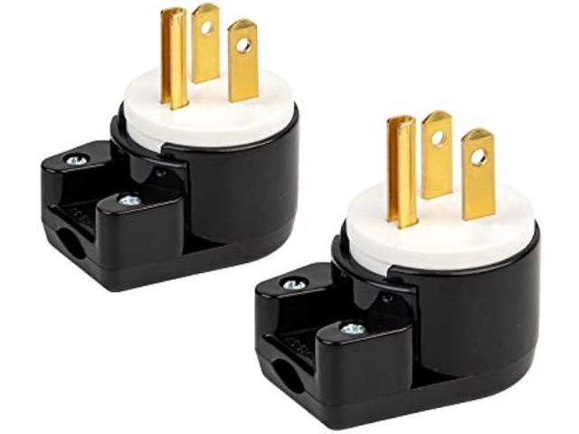 Click here for [2PACK] 90 Degree USA Canada Male Plug Nema 5-15P... prices