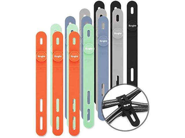 Click here for Ringke Cable Tie Silicone (15 Pack) Colorful Reusa... prices