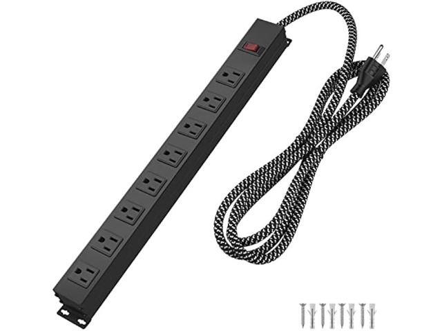 Click here for Metal 8 Outlet Mountable Power Strip with Switch W... prices