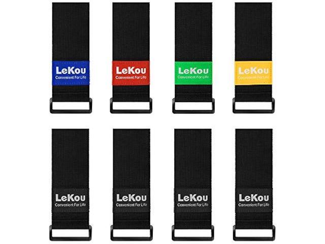 Click here for Lekou Elastic Cinch Straps Black 2 x 18 (8 Pack)... prices