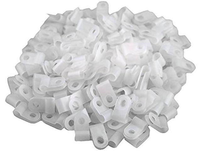 Click here for XINGYHENG 200pcs White Nylon R-Type Cable Clamps F... prices
