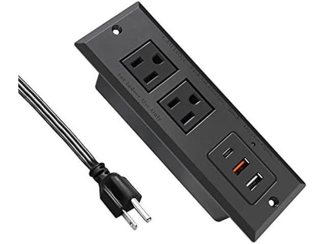 Click here for 20W Recessed Power Strip USB C Fast Charge Desk Po... prices