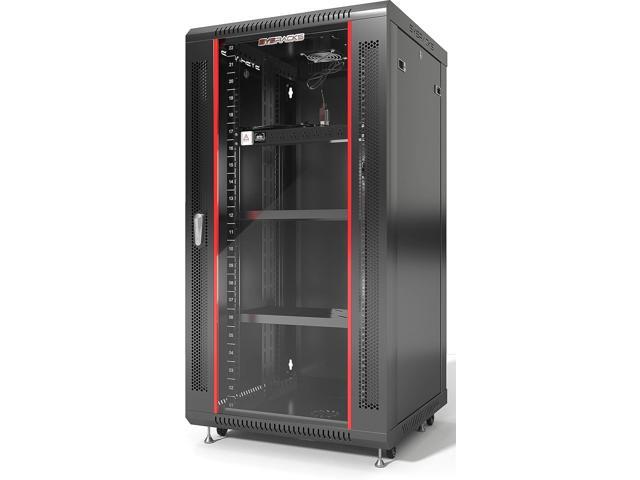 Click here for Server Rack 22U - Wall Mount Rack - Locking Cabine... prices