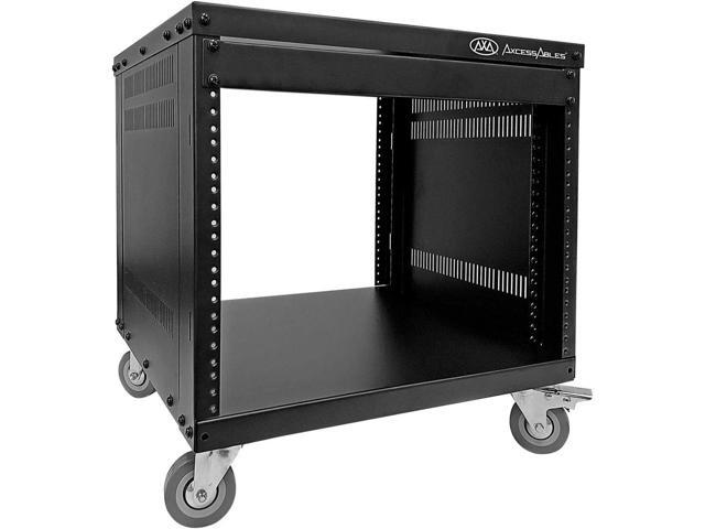 Click here for AxcessAbles RK 8U Equipment Rolling Cabinet Rack S... prices