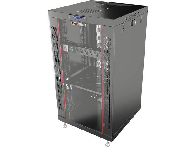 Click here for Sysracks 18U 24inch Deep Server Rack Cabinet It En... prices