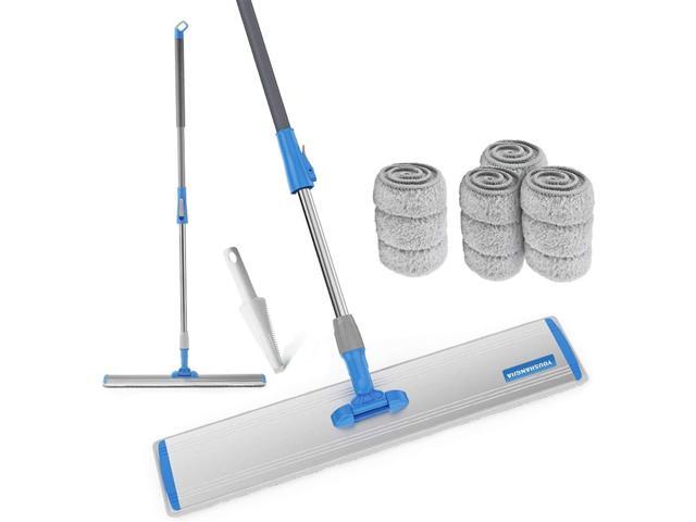 Click here for Microfiber Wet Mops 24 in Heavy Duty Flat Floor Al... prices