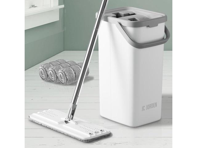 Click here for Mop and Bucket with Wringer Set  Hands Free Flat F... prices