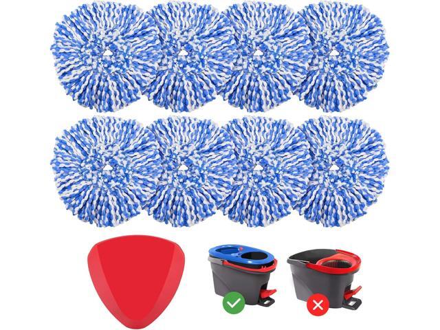 Click here for 8 Pack RinseClean Spin Mop Replacement Head Refill... prices