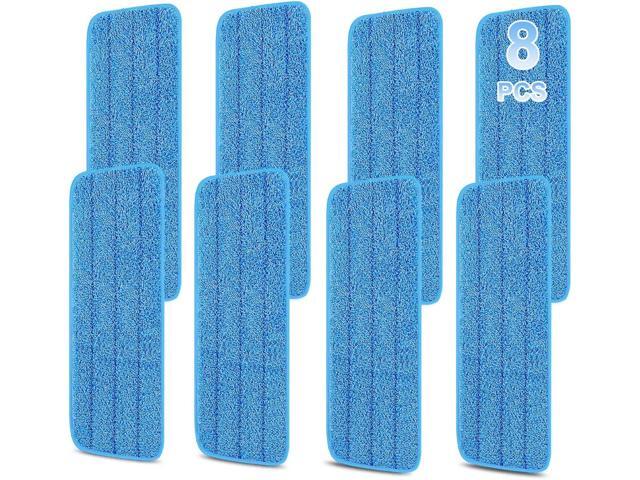 Click here for 8 Pack 16.5 inch Reusable Mop Pads Microfiber Spra... prices