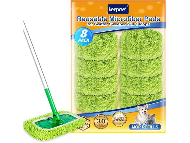 Click here for KEEPOW Reusable Microfiber Mop Pads Compatible wit... prices