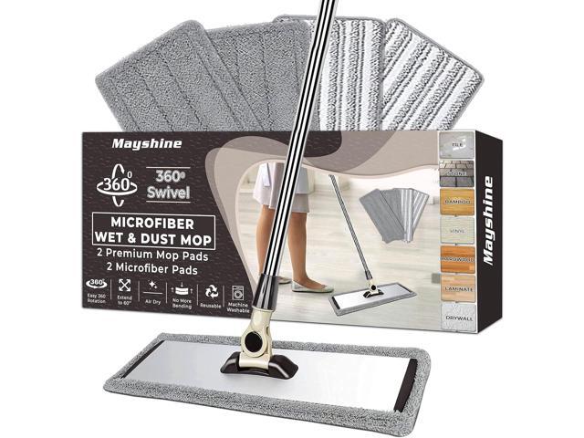 Click here for MAYSHINE 18 360 Spin Microfiber Mop System w/ 2 Pr... prices