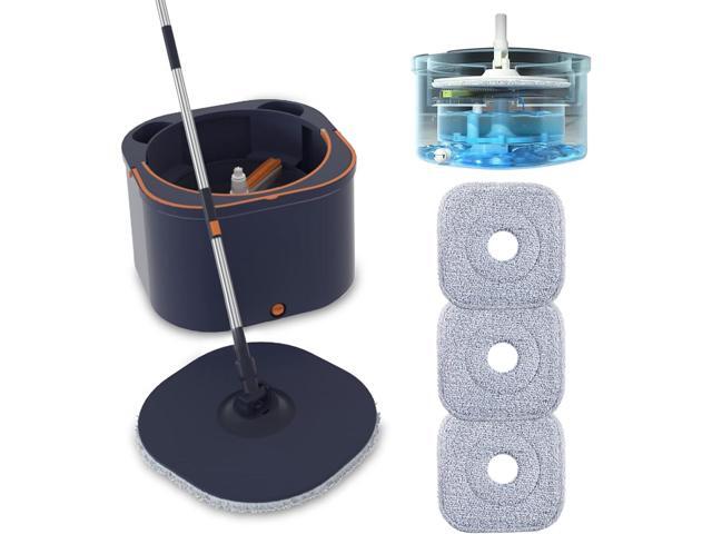 Click here for Flat Floor Mop and Bucket System Set with Wringer... prices