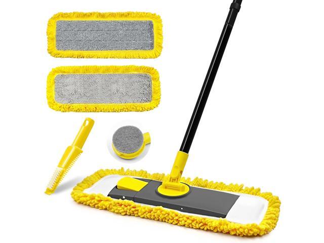 Click here for Dust Mop with Microfiber & Chenille Pads  Dry Wet... prices
