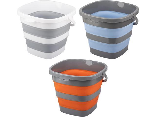 Click here for 3 Pack Collapsible Bucket with Large 2.6 Gallon (1... prices