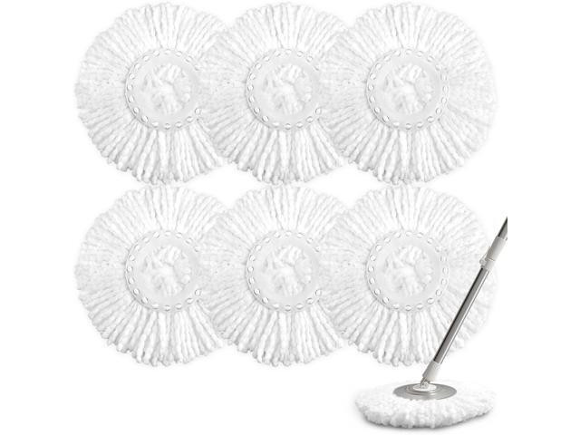 Click here for NICEMOVIC 6 Pack Spin Mop Replacement Head for 360... prices