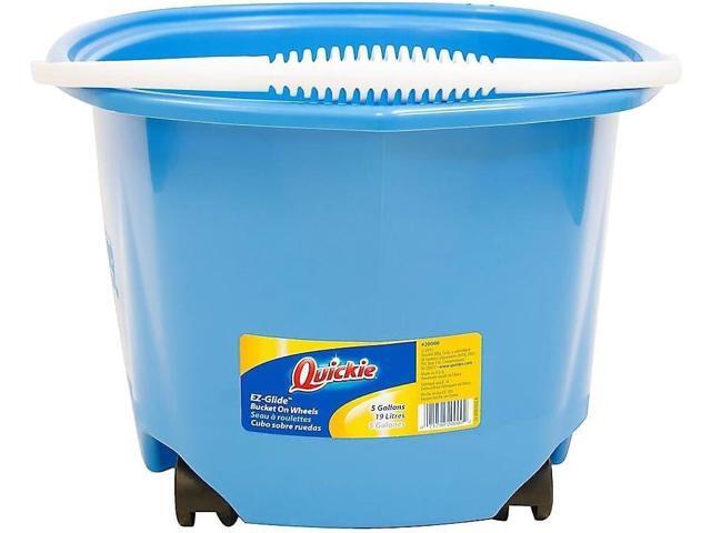 Click here for Quickie EZ-Glide 20 Quart Blue Bucket on Wheels (2... prices