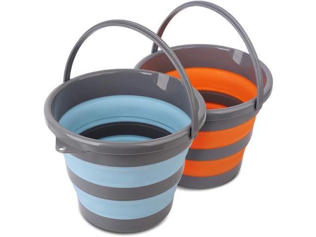 Click here for 2 Pack Collapsible Plastic Bucket with 2.6 Gallon... prices