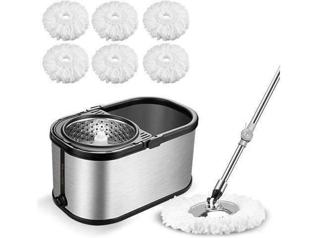 Click here for Spin Mop Bucket System Stainless Steel Bucket and... prices