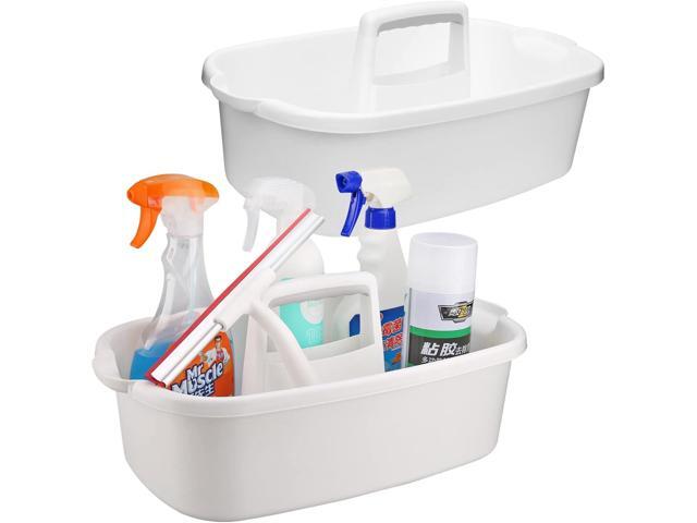 Click here for Cleaning Caddy Organizer with Handle  White Plasti... prices