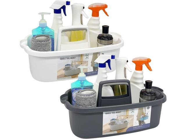 Click here for 2 Pack Multi-Purpose Plastic Cleaning Caddy with H... prices