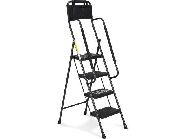 Click here for HBTower Step Ladder with Handrails  Folding Step S... prices
