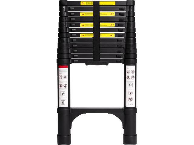 Click here for BOCOM 12.5 FT Aluminum Telescoping Ladder  Lightwe... prices