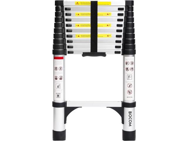 Click here for BOCOM 10.5 FT Aluminum Telescoping Ladder  Lightwe... prices
