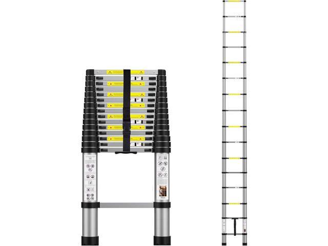 Click here for Telescoping Extension Ladder 15.5FT  Aluminum Tele... prices
