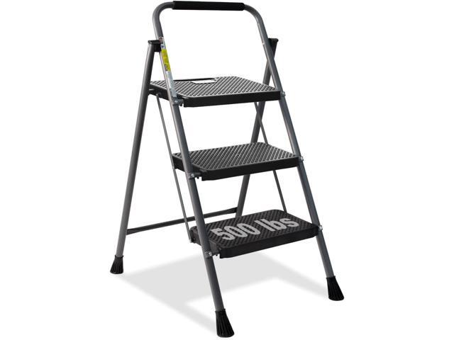 Click here for 3 Step Ladder  GOLYTON Folding Step Stool with Ant... prices