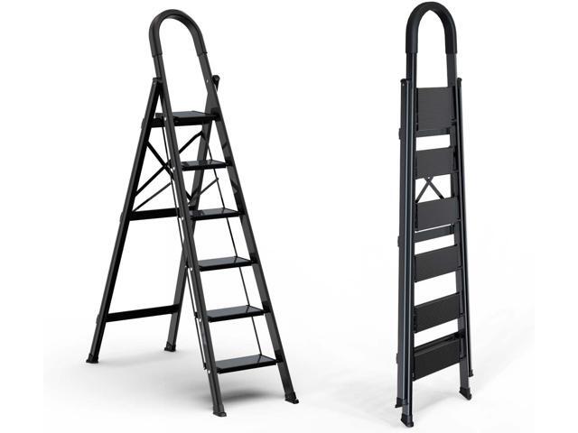 Click here for GameGem Lightweight Aluminum 6 Step Ladder Folding... prices