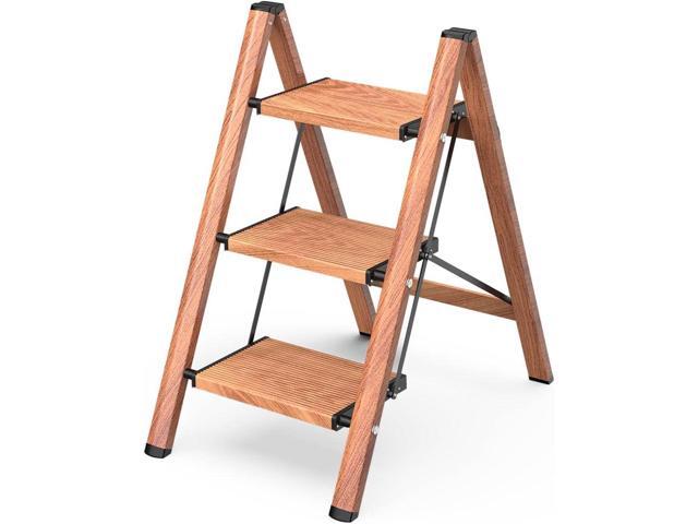 Click here for GameGem 3 Step Ladder  Aluminum Folding Step Stool... prices