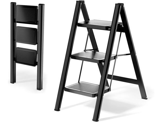 Click here for Step Ladder 3 Step Folding  Sturdy 330 Lbs Small S... prices