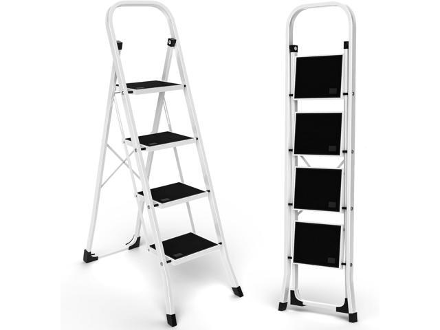 Click here for Step Ladder 4 Step Folding Step Stool for Adult Fo... prices