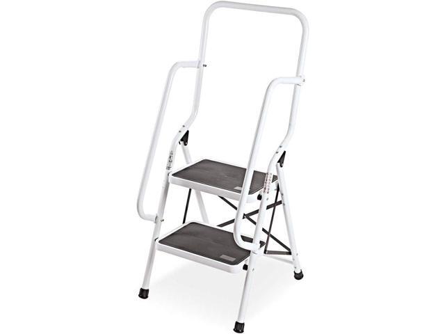 Click here for Collections Etc Genius Safety 2 Step Ladder Foldin... prices