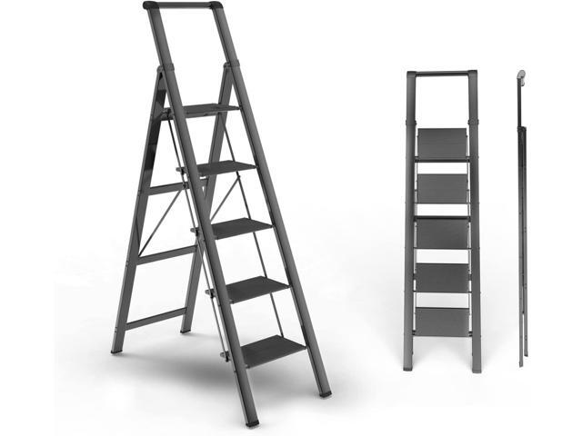 Click here for 5 Step Ladder  Folding Step Stool  Lightweight Ste... prices