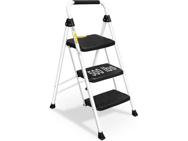 Click here for SocTone 3 Step Ladder  Folding Step Stool for Adul... prices