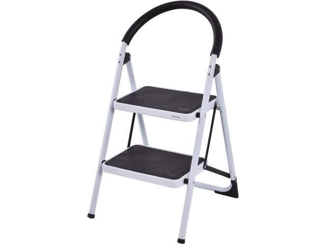 Click here for COSTWAY 2 Step Ladder  Folding Step Stool w/Wide A... prices