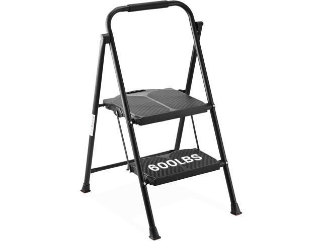 Click here for 600lbs 2 Step Ladder Folding Step Stool with Wide... prices