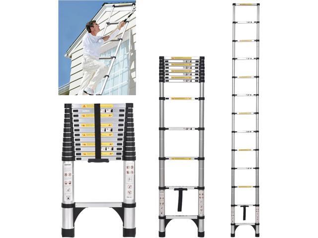 Click here for JADDUO Telescoping Ladder 12.5 FT Extension Ladder... prices