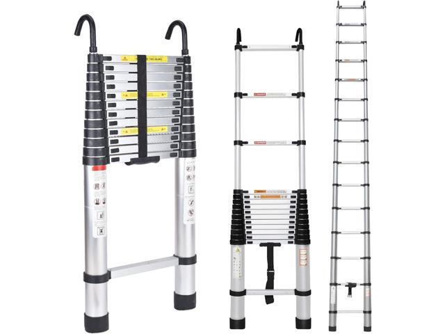Click here for 16.4FT Aluminum Telescoping Ladder with Detachable... prices