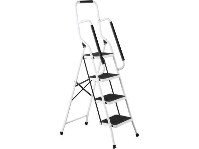 Click here for Collections Etc Folding Anti-Slip Safety Step Ladd... prices