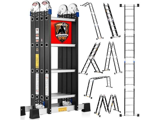 Click here for Bryner 7 in 1 Multi-Purpose Ladder Aluminium 14Ft... prices